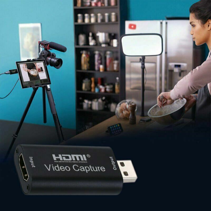 Audio Video Capture Card, 4K HDMI to USB 2.0 Video Capture Device ...