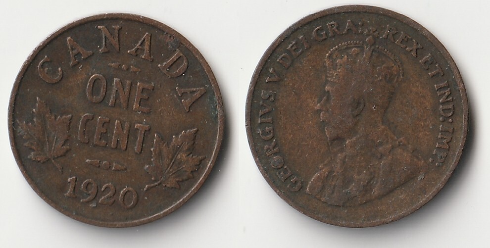 1920 Canada 1 cent coin | eBay