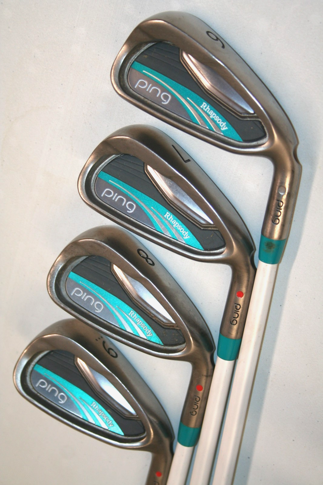 Ping Rhapsody ladies irons 6-PAS with Ping ULT 220 lite ladies shafts ...