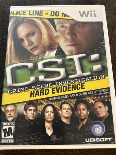 CSI: Crime Scene Investigation - Hard Evidence (Nintendo Wii, 2008 ...