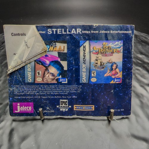 Jazz Jackrabbit Nintendo Game Boy Advance Manual Only 📚🎮 Retro ...