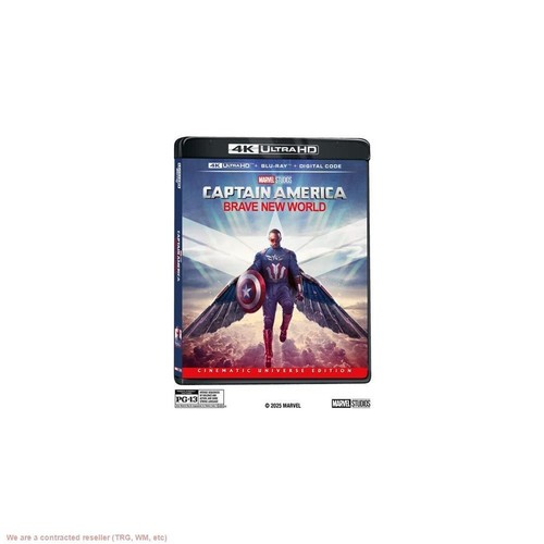 Captain America: Brave New World (4K Ultra HD + Blu-ray + Digital Copy ...