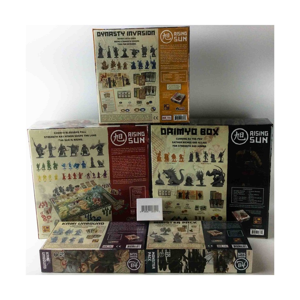CMON Rising Sun (Daimyo Kickstarter Pledge) + Add-Ons! #1 VG+/NM | eBay