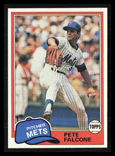 Pete Falcone 1981 Topps #117 New York Mets | eBay