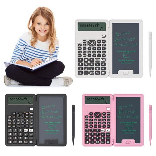 LCD Notepad Math Calculator With Stylus Accounting Calculator | eBay