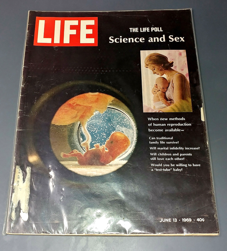 Life Magazine June 13 1969 Science and Sex-Human Reproduction / Ringo ...