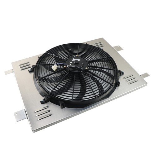 Aluminum Radiator Shroud Fan For 2005-2013 08 Chevy Corvette C6 SSR 6 ...