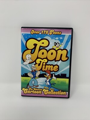 The Ultimate Cartoon Collection: Toon Time DVD 3-Disc Set 96009736293 ...