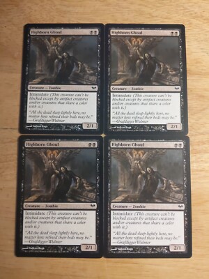 MTG Highborn Ghoul x 4 | eBay