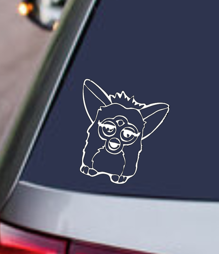Furby 90s Doll Kids Toys Decal sticker Car Laptop Waterproof Weather ...