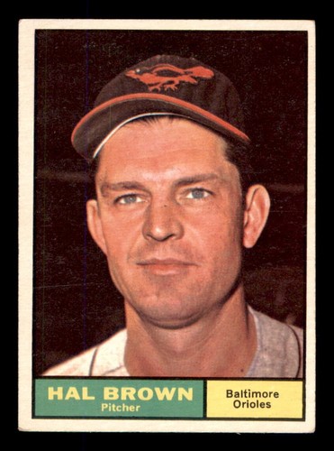 1961 Topps Baseball #218 Hal Brown VG *e2 | eBay