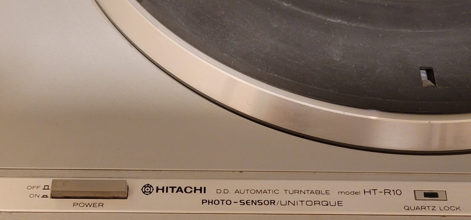 !! Hitachi HT-R10 Fully Automatic Turntable Rare Vintage HTF !! | eBay