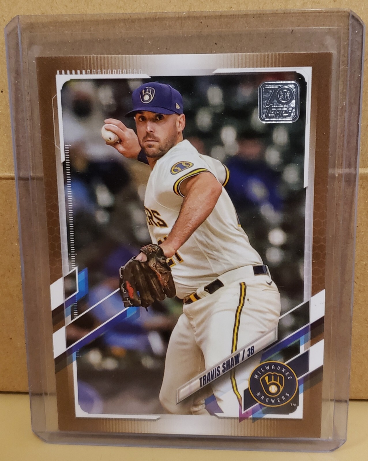 2021 Topps Update Series - Travis Shaw #US149 Gold /2021 for sale ...