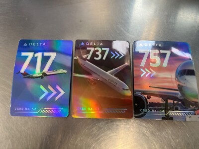 Delta Airline Collectible Trading Card (pilot card) | eBay