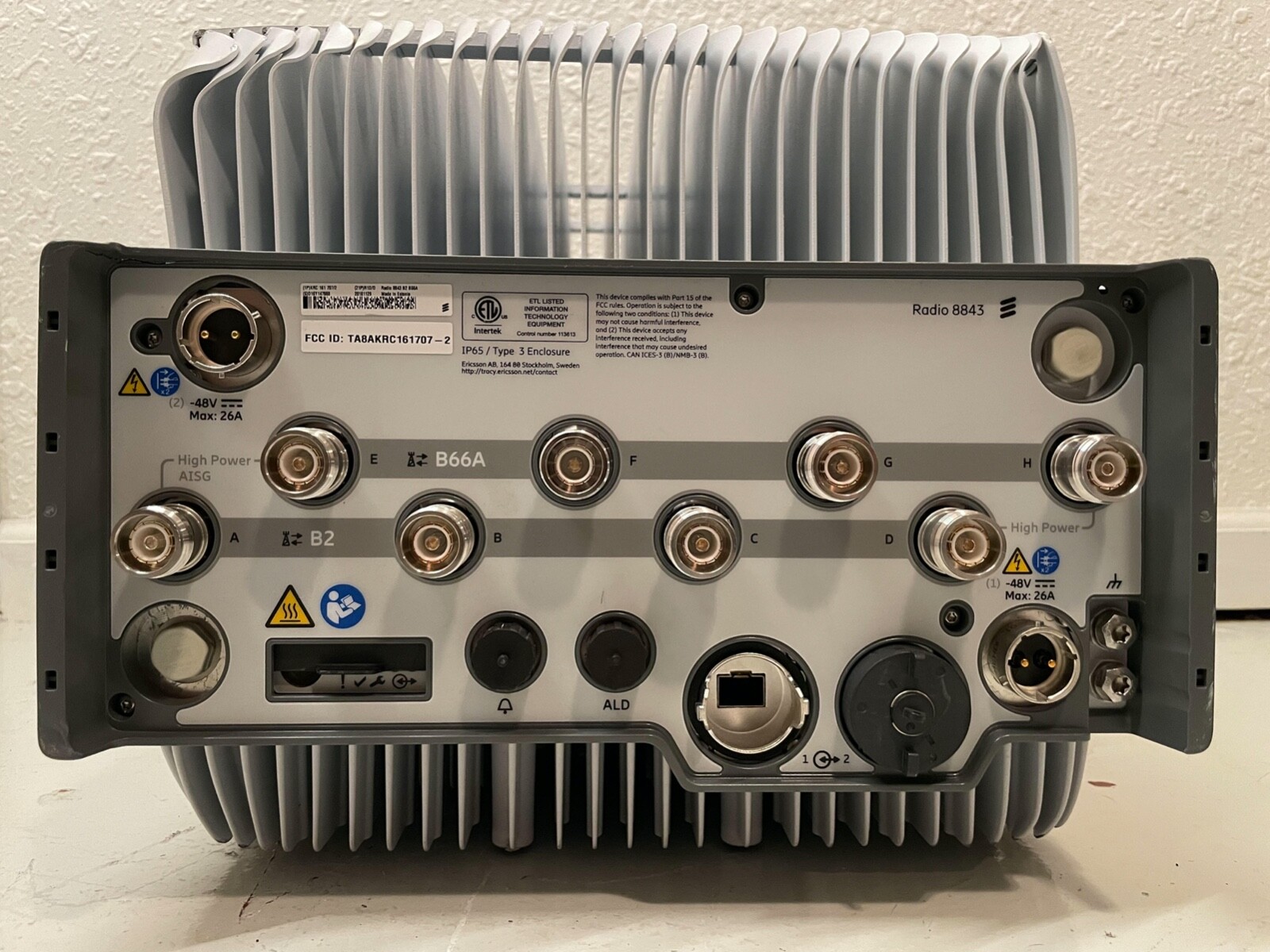 8843 Ericsson Remote Radio Head TA8AKRC161707-2 B66A (SEE PICTURES) | eBay