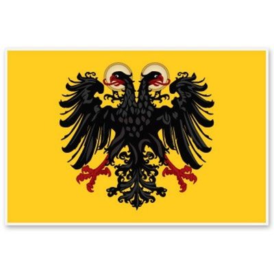 Holy Roman Empire Banner Historical Flag Car Vinyl Sticker - SELECT ...