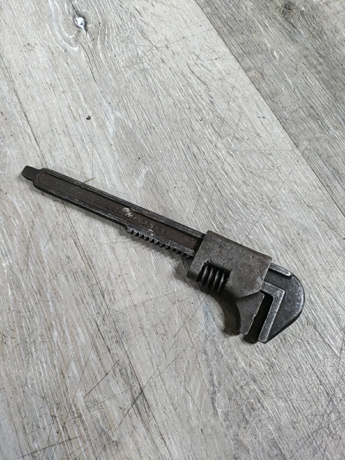 Vintage Moore Drop Forging Co. Adjustable Wrench 9" - Ford Automotive ...