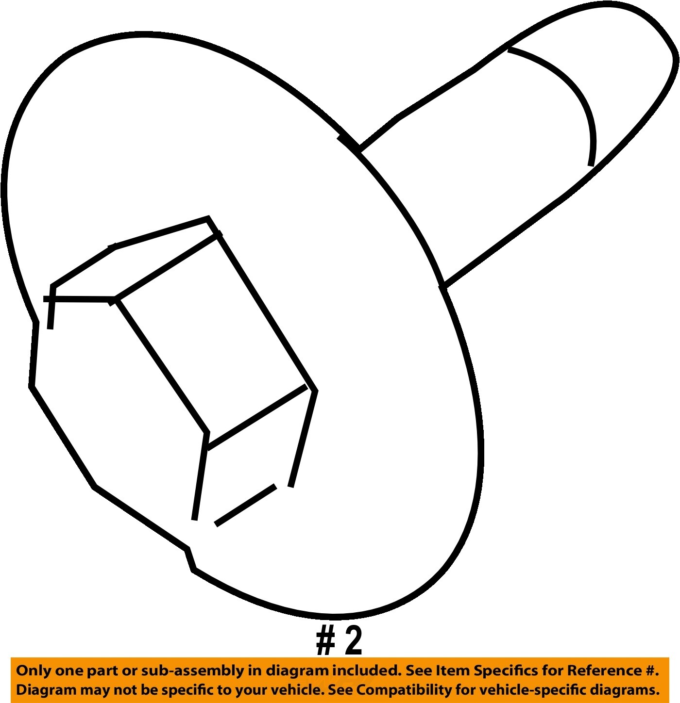 Ford OEM Fender Bolt W710542S439 Image 2 for sale online | eBay