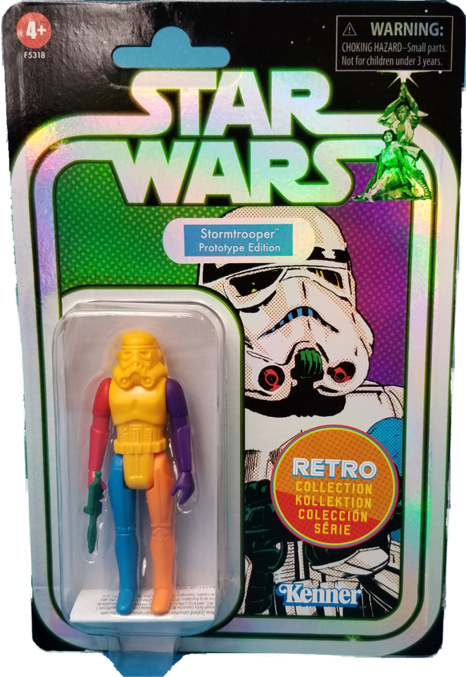 Star Wars Retro Collection Edition PROTOTYPE STORMTROOPER Purple Red OR ...