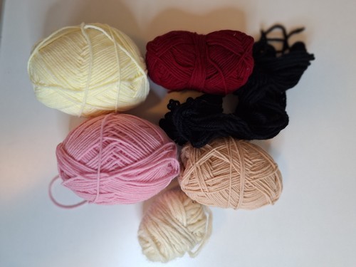 Random Lot Of Vintage Yarn Unlabled, 5 Acrylic 1 Wool | eBay