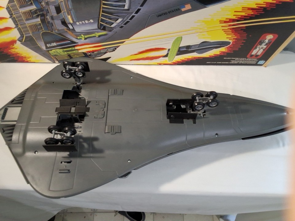 G.I. Joe 1988 Phantom X-19 Stealth Fighter w/ Ghost Rider Pilot ...