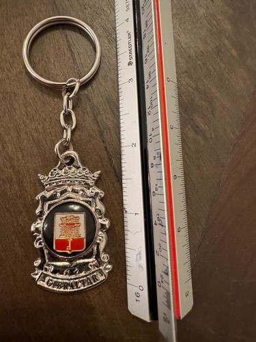 Rock of Gibraltar Souvenir Keychain Key Ring | eBay
