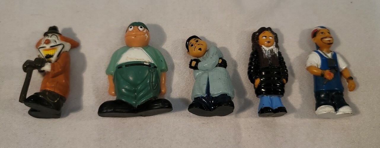 Vintage Little 'Lil' Homies Mini Figures Loose Lot of 5 Clown | eBay