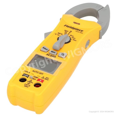 Clamp Meter Compact SC260 Fieldpiece 400A | eBay
