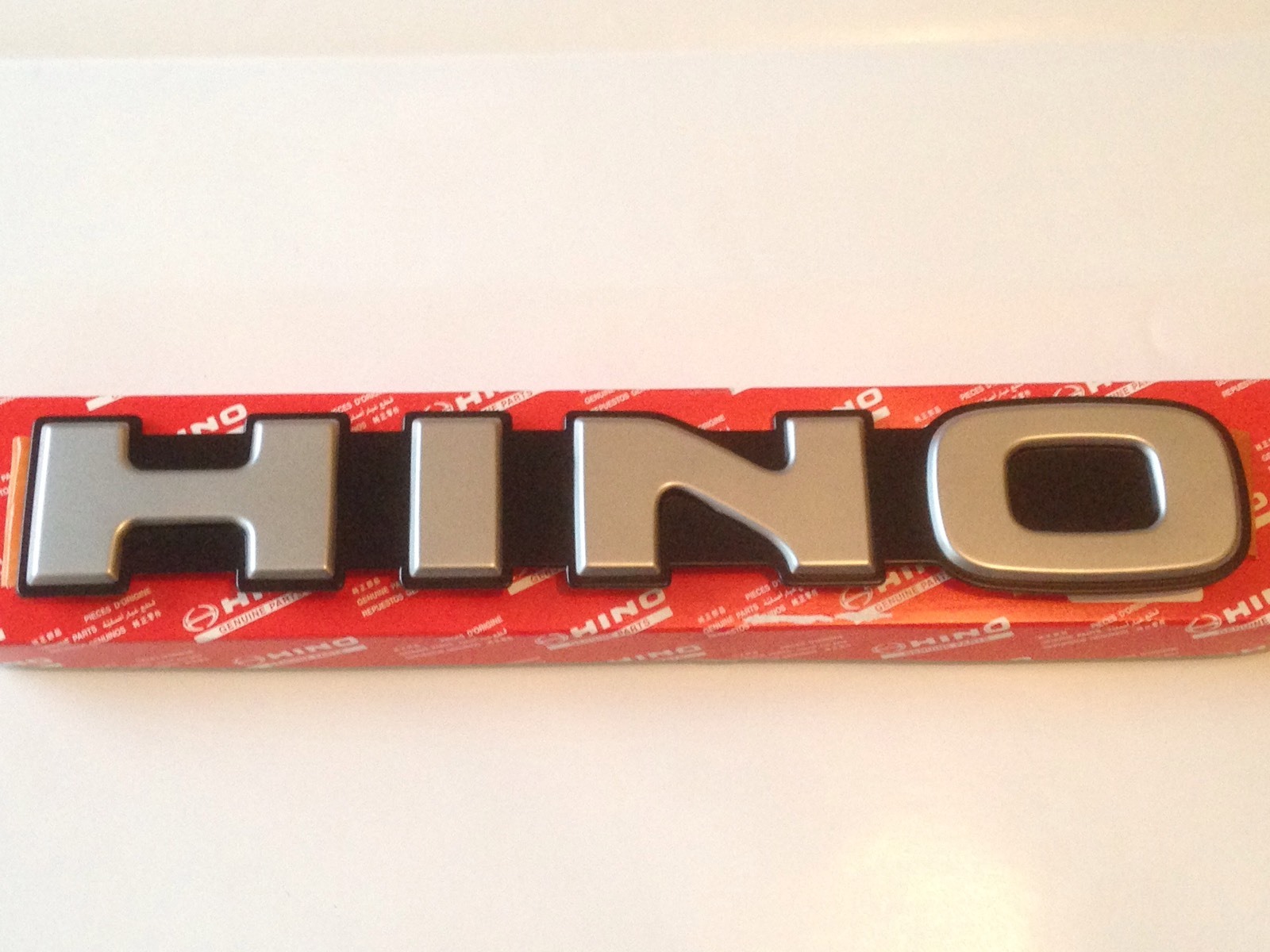 NEW Genuine Hino Front HINO emblem badge ornament 1998-2003 | eBay
