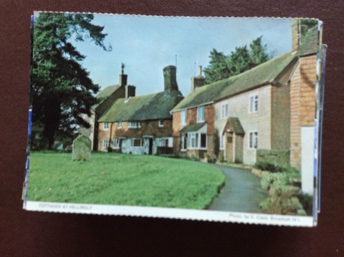 ca5 postcard unused cottages at hellingly w i card | eBay