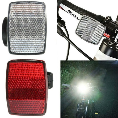 Rear Reflector Front Reflector With Holder For Most Bicycle Reflector ...
