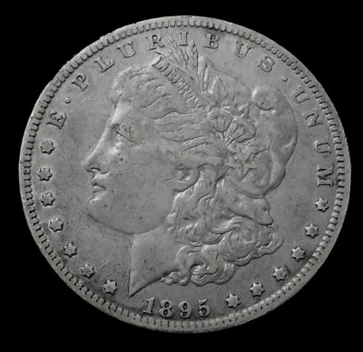 1895 O MORGAN SILVER $1 DOLLAR SEMI KEY DATE COIN XF CONDITION | eBay