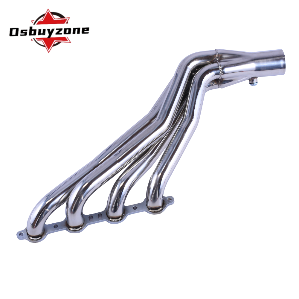 Stainless LS Swap Long Tube Headers Kit 1-7/8" for Chevy GMC C10 LS1 ...