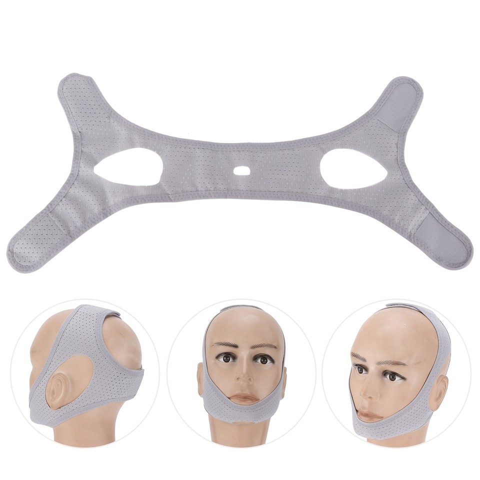 Stop Snoring Chin Strap Jaw Support Belt for Mouth Breathing Relief ...