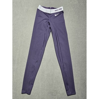Nike Pro Women's XS Extra Small Purple Training Compression Workout ...