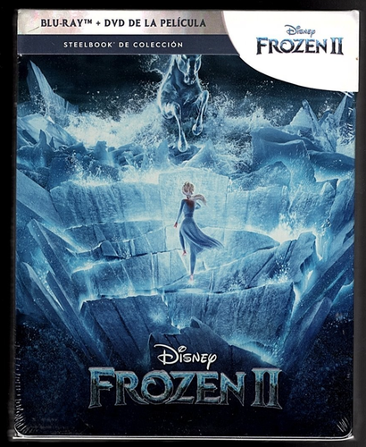 Frozen II 2 (Blu-ray + DVD, 2019, Steelbook, Import US Compatible ...