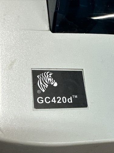 Zebra Technologies Corporation Model: GC420D Printer Labels 20Vdc | eBay