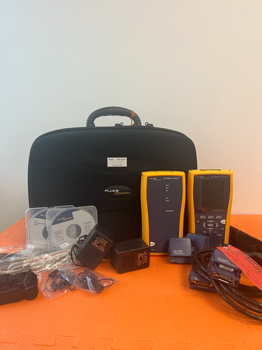 Fluke Networks DTX-1800 Cable Analyzer with Remote w/ACC07 | eBay