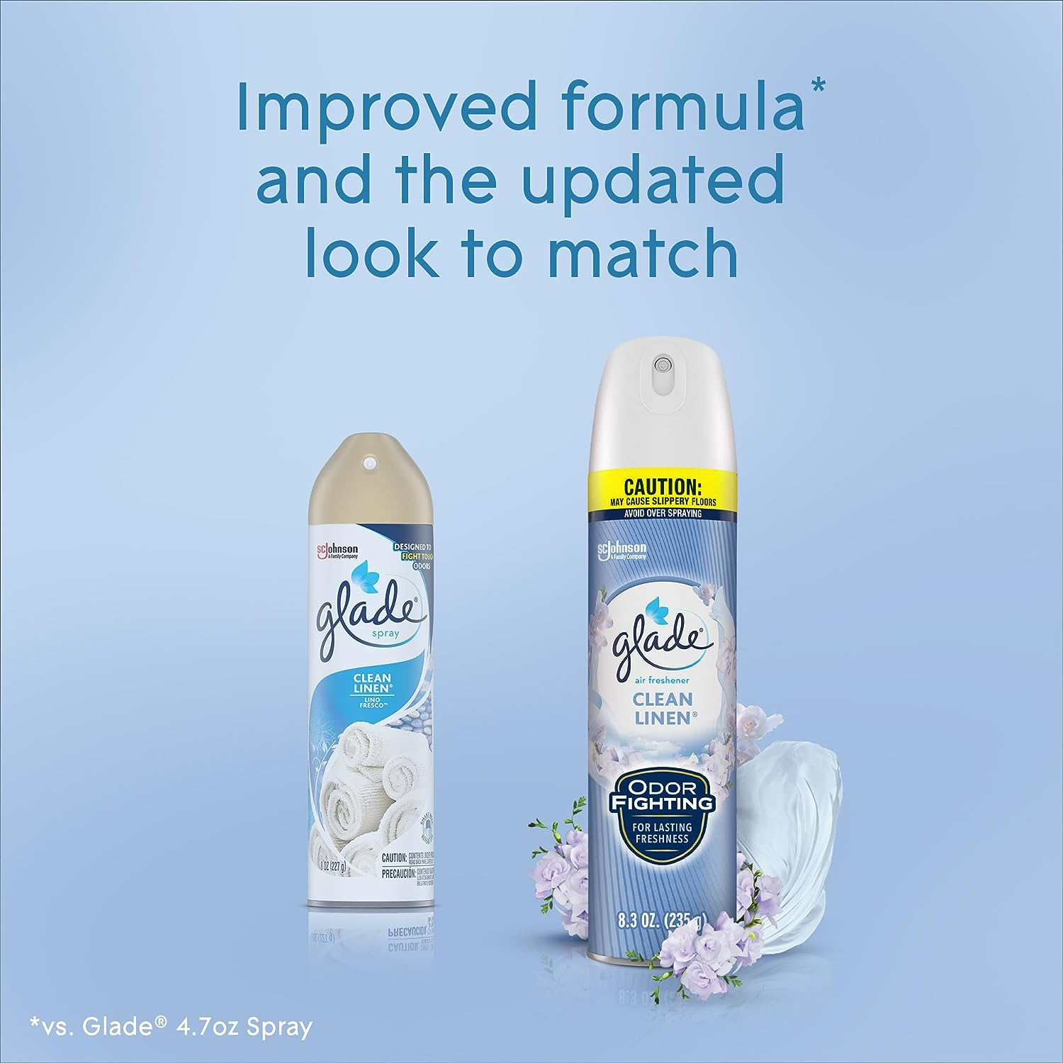 Glade Air Freshener Room Spray, Clean Linen, 8.3 Oz, 6 Count Clean ...