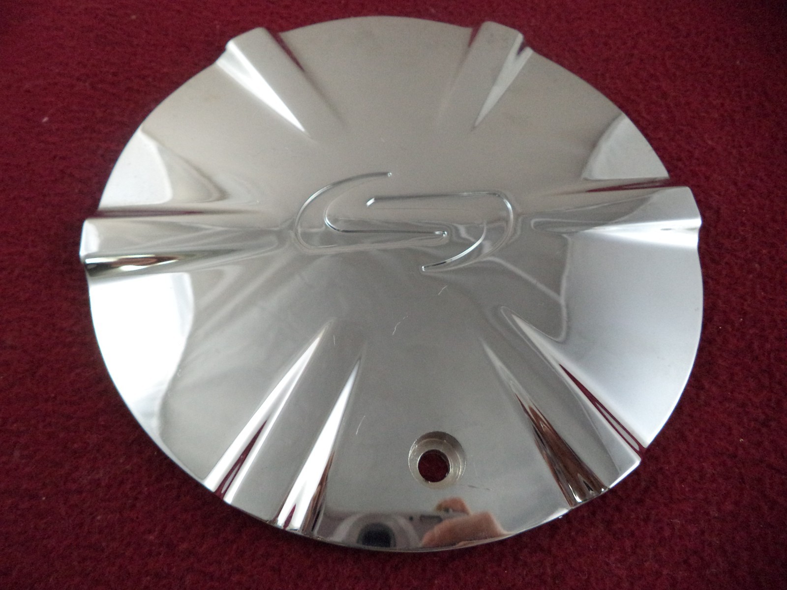 Strada Wheels Chrome Custom Wheel Center Caps # S07 / 6461875F-1 (1 CAP ...