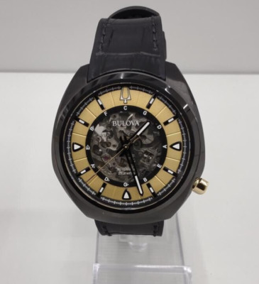 Bulova Grammy Men's Black/Gold Watch - 98A241 42429570290| eBay
