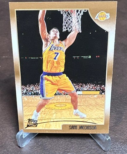 1999-00 Topps Sam Jacobson Rookie Card (RC) Los Angeles Lakers | eBay