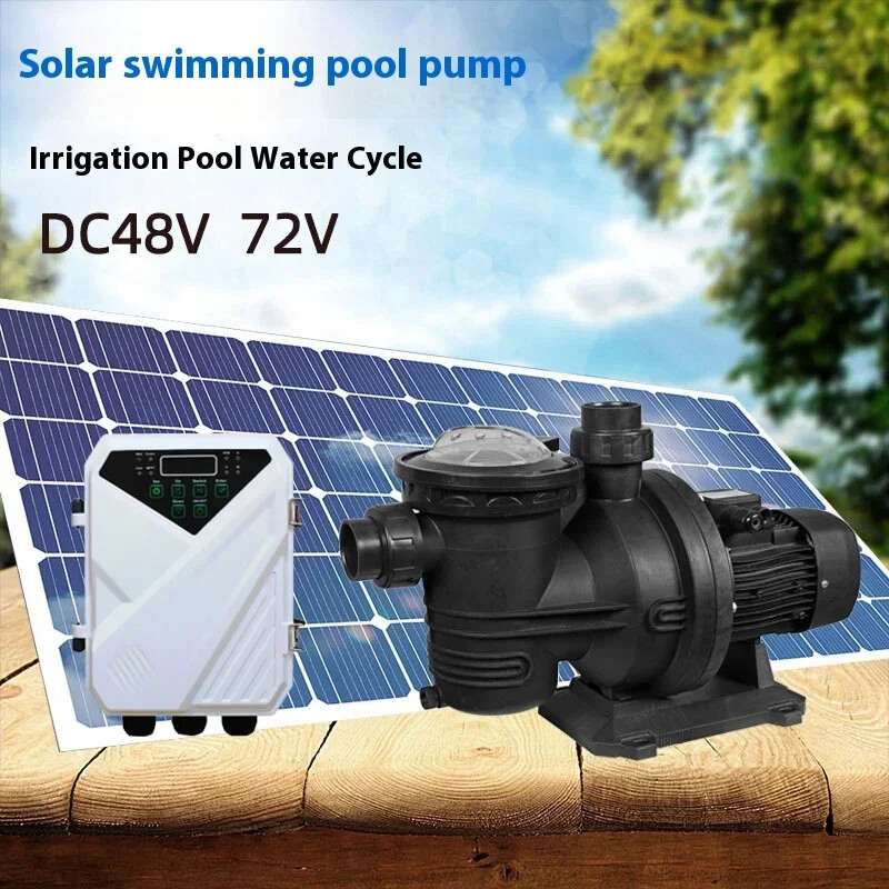 High Head 48V 900w High Flow Pool Water Circulation Pump Solar Pool ...