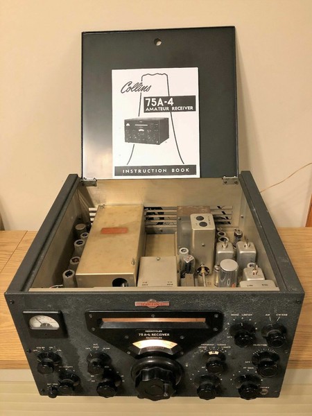 Collins 75a-4 HF Receiver 4 1 Knob Tech Special for sale online | eBay