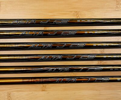 PING Alta J CB Stiff Flex Graphite Iron Shafts (set of 6) | eBay