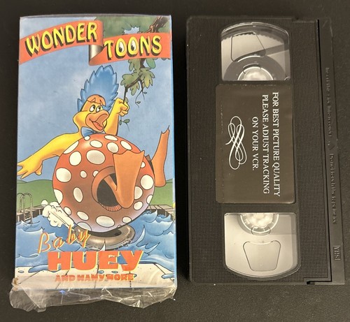 Wonder Toons Cartoons VHS Tape Baby Huey And Many More WT005 Used ...