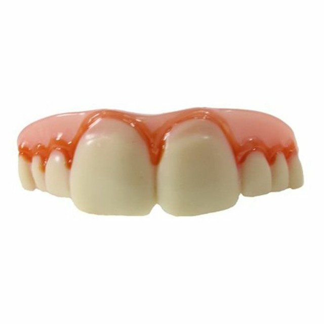 Billy Bob Buck Goofy Joke False Teeth Fancy One Size 100 Polyster Resin ...