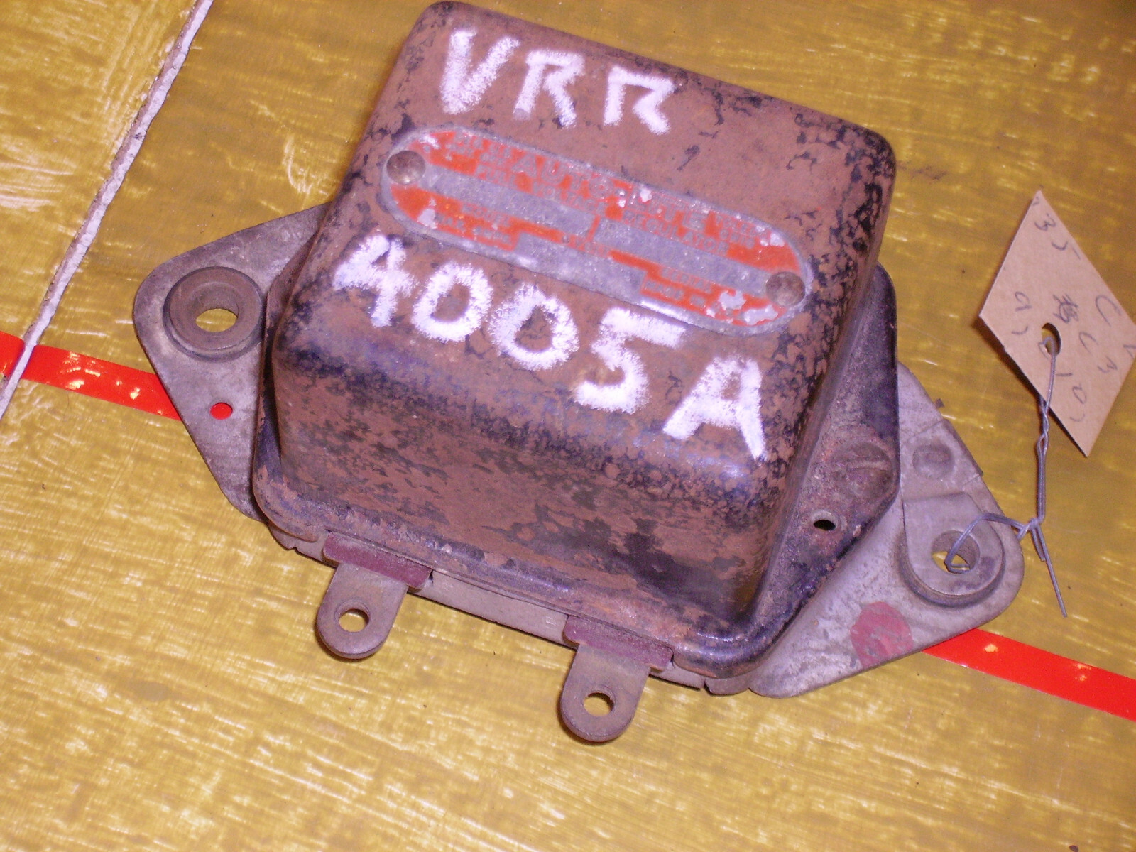 1940 Huppmobile. 6 Volt Autolite Generator Cut Out Regulator/ Relay ...