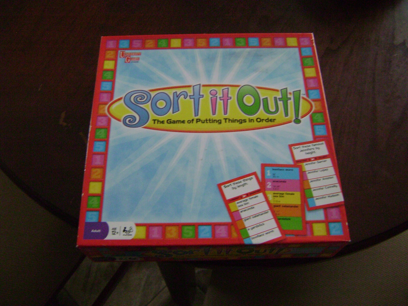 Sort It Out! The Game Of Putting Things In Order | eBay