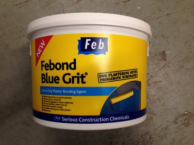 FEBOND BLUE GRIT BONDING AGENT 10 LITRE ALL PURPOSE PRIMER AND ...